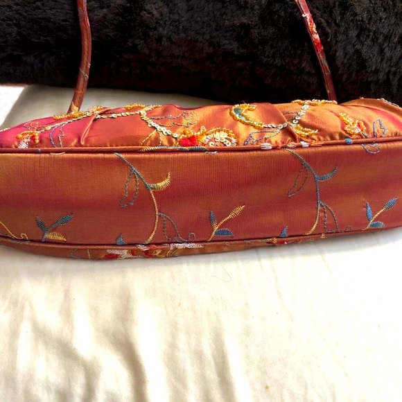 Cato | Bags | Gorgeous Cato Butterscotch Satin And Bejeweled Handbag ...